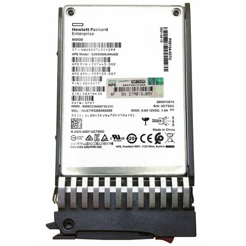 Жесткий диск HP 632506-B21 800Gb SAS 2,5" SSD