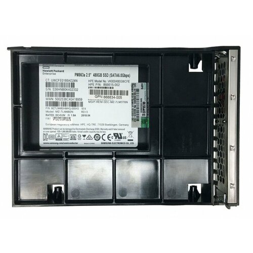 Жесткий диск HP 868927-001 480Gb SATA 3,5" SSD