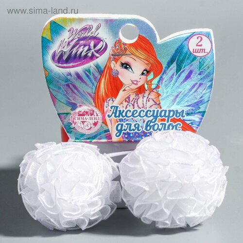 Бант-резинка, 3,5 см, "Блум", WINX