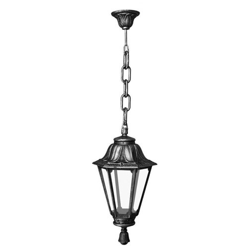 Fumagalli Светильник уличный подвесной Sichem/Rut E26.120.000.BXF1R, E27, 60 Вт, цвет арматуры: бронзовый, цвет плафона бесцветный