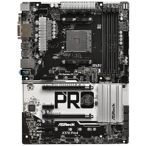 Материнская плата ASRock X370 Pro4