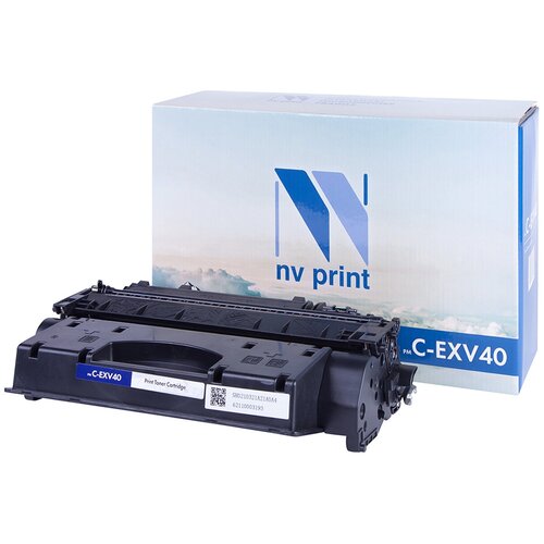 Картридж NV Print C-EXV40 для Canon, 6000 стр, черный