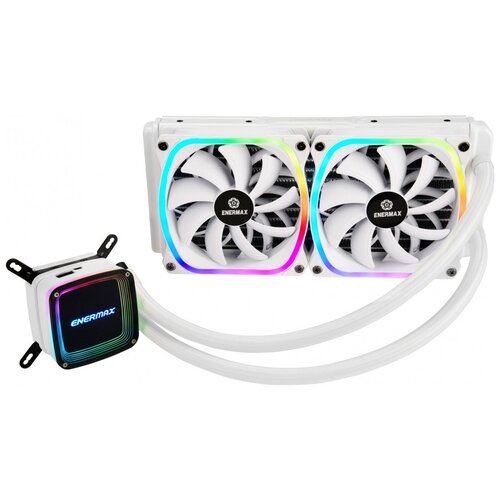 Система водяного охлаждения для процессора Enermax AquaFusion 240 White, белый/RGB