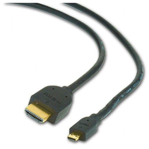 Кабель Cablexpert HDMI - microHDMI (CC-HDMID-6), 1.8 м, черный