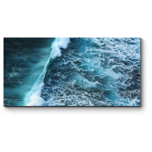 Модульная картина Волна цунами190x95