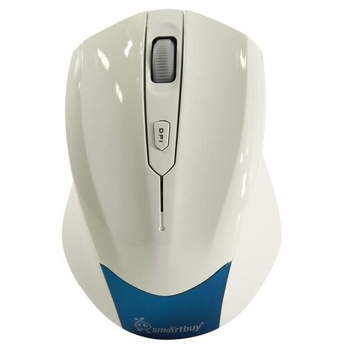 Беспроводная мышь SmartBuy SBM-356AG-BW White-Blue USB, бело-синий