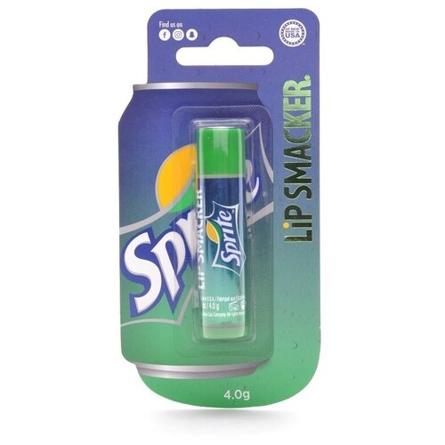 Lip Smacker Бальзам для губ с ароматом Sprite, прозрачный