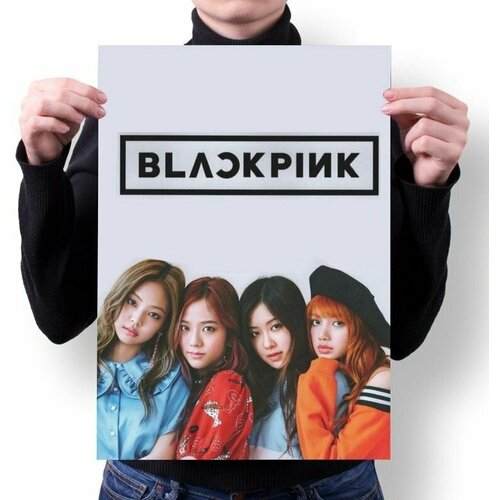 Плакат BUGRIKSHOP А2 принт "БлэкПинк, Blackpink" - BР0020