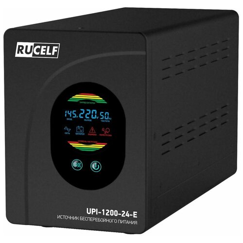 Источник бесперебойного питания RUCELF UPI-1200-24-E для газовых котлов и циркуляционных насосов