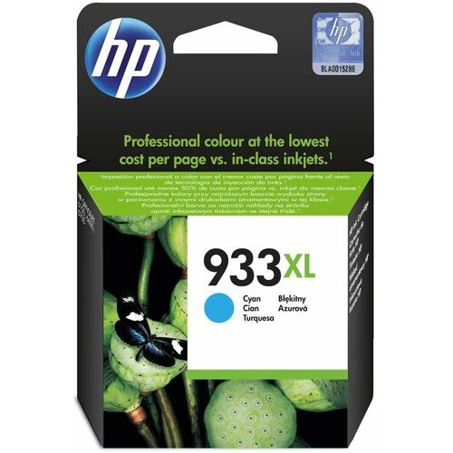 Картридж HP CN054AE №933XL голубой для HP Officejet 6100/6700/7110/7510/7612