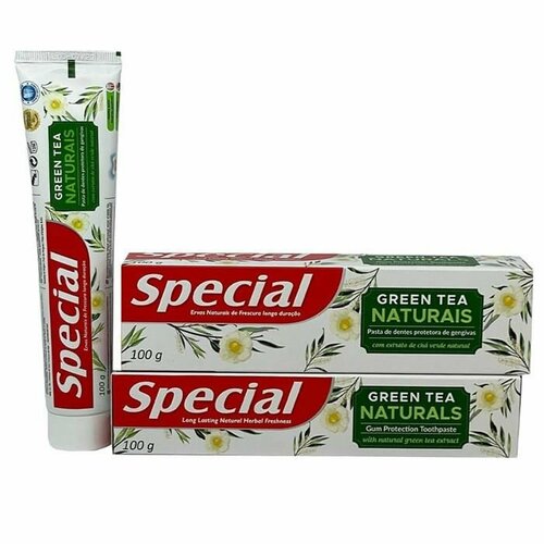 Special Зубная паста Grean Tea, зеленый чай, 100 г