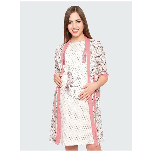Комплект  Style Margo, размер 56, белый, розовый