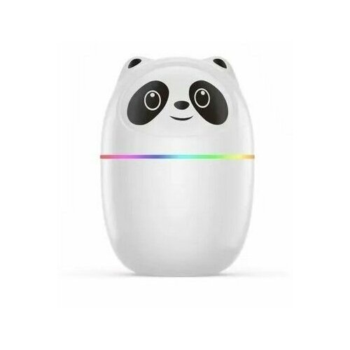 Увлажнитель воздуха "Панда" портативный, с подсветкой канта, белый (220 мл, питание от USB), фильтр в комплекте 2шт, Включай