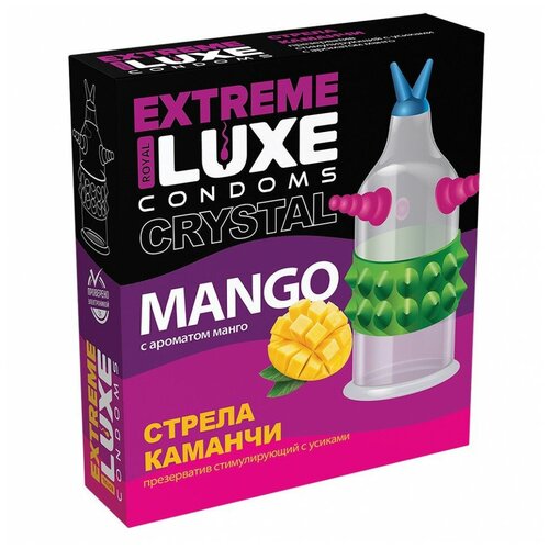 Презерватив LUXE EXTREME Стрела команчи (манго) шарики и усики