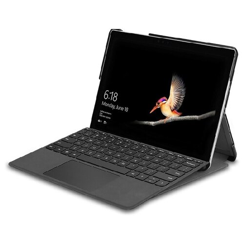 Чехол-обложка MyPads для Microsoft Surface Go с мульти-подставкой черный