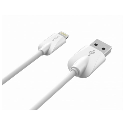 Кабель USB - Lightning MD818ZM/A, MQUE2ZM/A (Romoss) белый