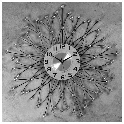 Часы настенные, серия: Ажур, "Фогтланд", плавный ход, d=70 см, циферблат 22 см