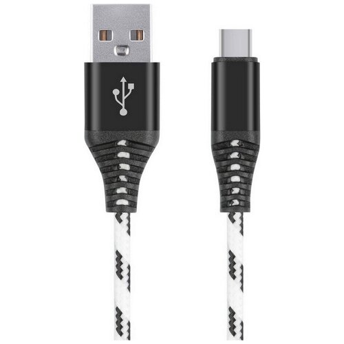 Кабель SmartBuy USB - Type C, 1 м, белый