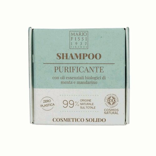Твердый шампунь для волос Mario Fissi 1937 SOLID COSMETICS Очищающий 50 г