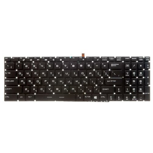 Клавиатура для MSI MS-16J1, MS-16J2, MS-1771, MS-1773, MS-1781, MS1795, MS-1796, GT72, GS60, GS62, GS63, GS70, PE60, PE70, GE72, GE62, GL62, GL72, GP72