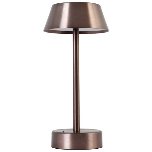 Лампа декоративная светодиодная Crystal Lux Santa LG1 Coffee, 6 Вт, коричневый
