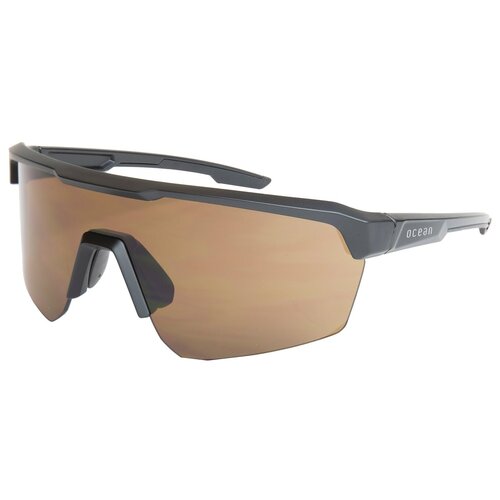 Солнцезащитные очки OCEAN OCEAN Route Matt Black / Grey Polarized lenses, черный