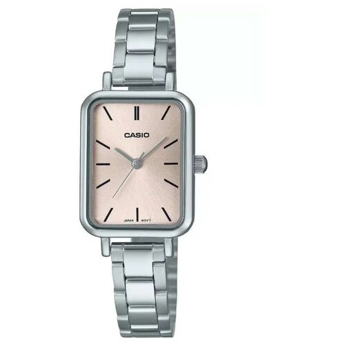 Наручные часы CASIO Collection LTP-V009D-4E, серебряный, розовый