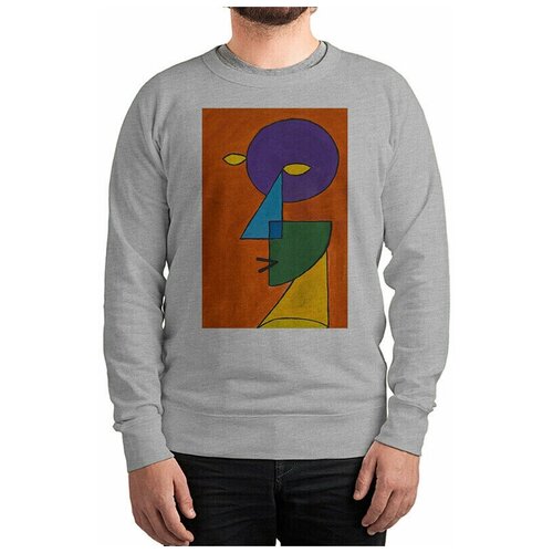 Свитшот DS Apparel, размер S, серый
