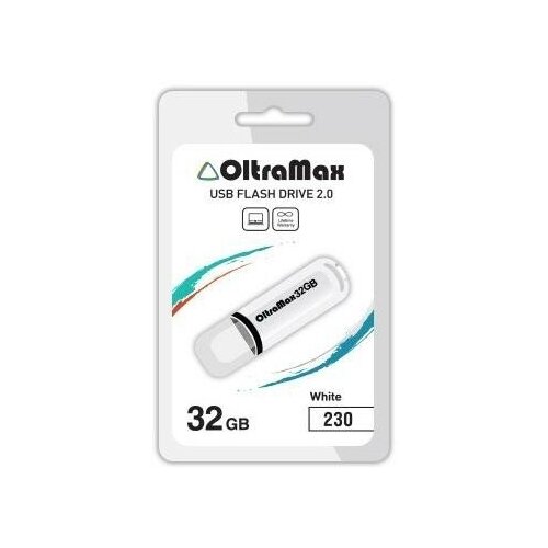 USB флэш-накопитель OLTRAMAX OM-32GB-230-белый