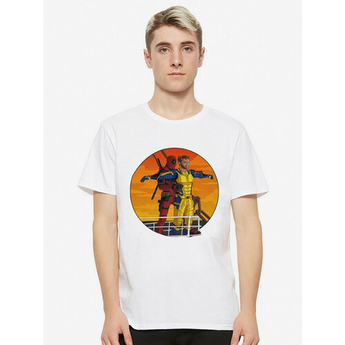 Футболка DS Apparel, размер S, белый