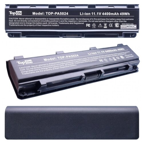 Аккумулятор для Toshiba Satellite M800 11.1V 4400mAh TopON