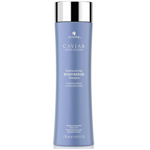 Alterna Caviar Anti-Aging Restructuring Bond Repair Shampoo - Шампунь-регенерация для мгновенного восстановления с комплексом строительных протеинов 250 мл