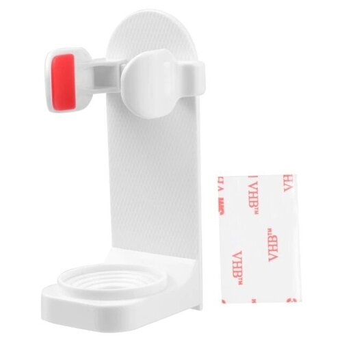 Универсальный держатель настенный белый для электрических зубных щеток Oral-B, Xiaomi, Philips и других, подставка для зубной щетки.