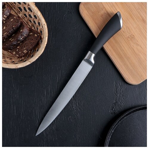 Нож кухонный Доляна Venus лезвие 21 см