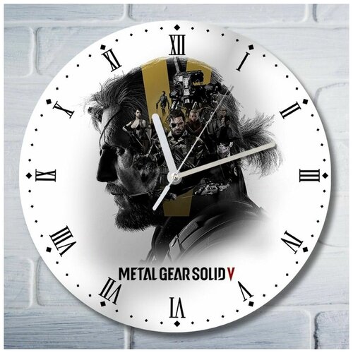 Настенные часы УФ Игра Metal Gear Solid V The Phantom Pain - 6061