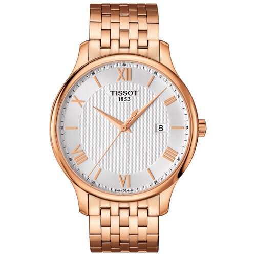 Наручные часы TISSOT T-Classic, серебряный, золотой