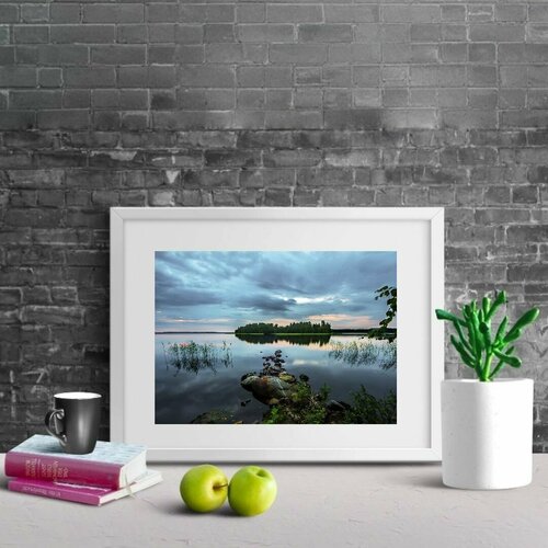 Постер "Живописные озера 2" Cool Eshe из коллекции "Природа", плакат А4