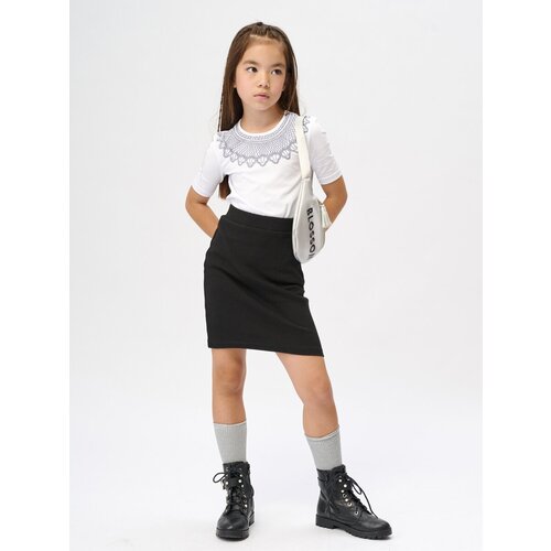 Школьная юбка КотМарКот, размер 146, черный