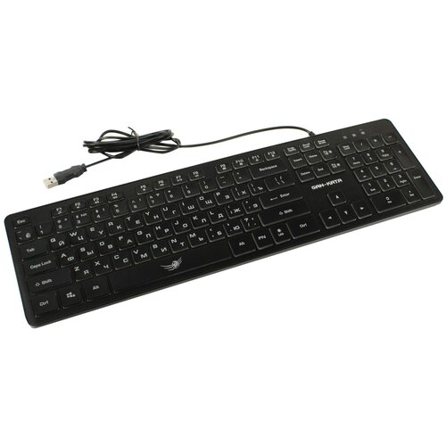 Клавиатура Dialog Gan-Kata KGK-17U с RGB-подсветкой, USB, черная
