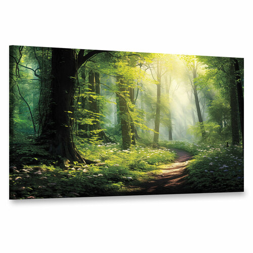 Интерьерная картина 100х60 "Лесной аромат"