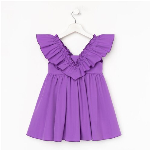 Платье Kaftan, размер 146/152, фиолетовый