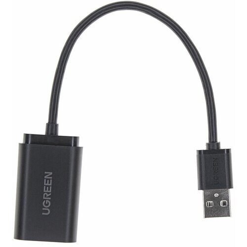 Звуковая карта sound card USB портативная внешняя с кабелем