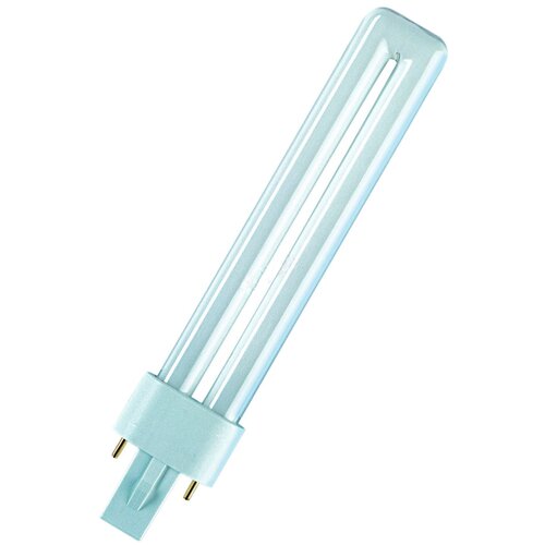 LEDVANCE Лампа люминесцентная компакт. DULUX S 9W/830 G23 OSRAM 4050300025742