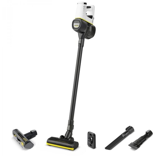 Пылесос KARCHER VC 4 Cordless myHome Pet, белый/черный