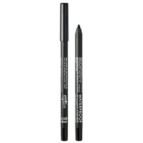Topface Карандаш для глаз водостойкий Velvet Smokey Eyes, оттенок 003 Black