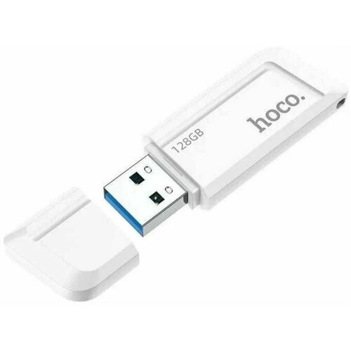 Карта памяти USB 3.0 128 Gb Hoco UD11 Wisdom <белый>