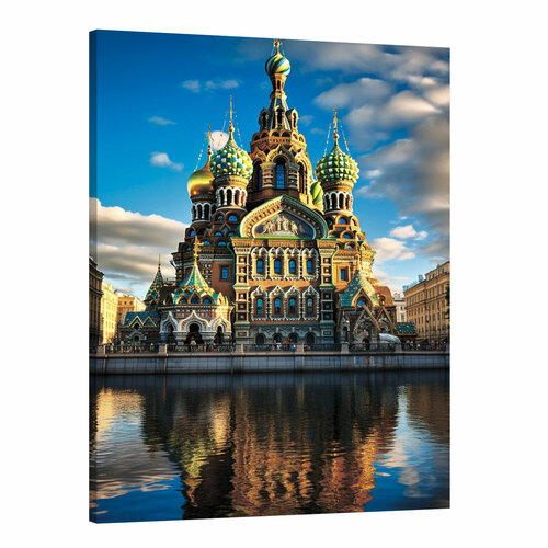 Интерьерная картина 50х70 "Питерский флер"