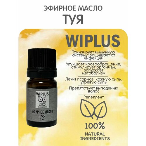 Эфирное масло Туя 5 мл WIPLUS