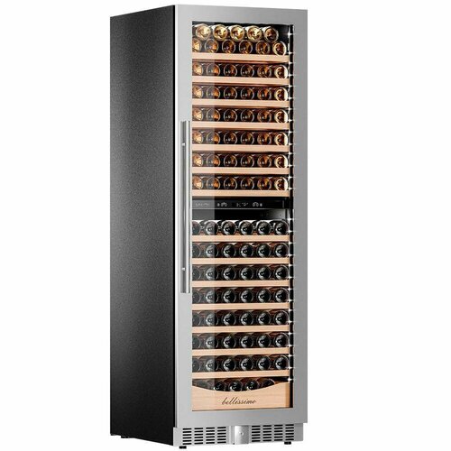 Винный холодильник (шкаф) компрессорный MEYVEL MV163PRO-KST2
