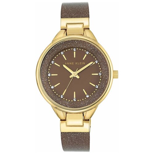 Наручные часы ANNE KLEIN Plastic, коричневый